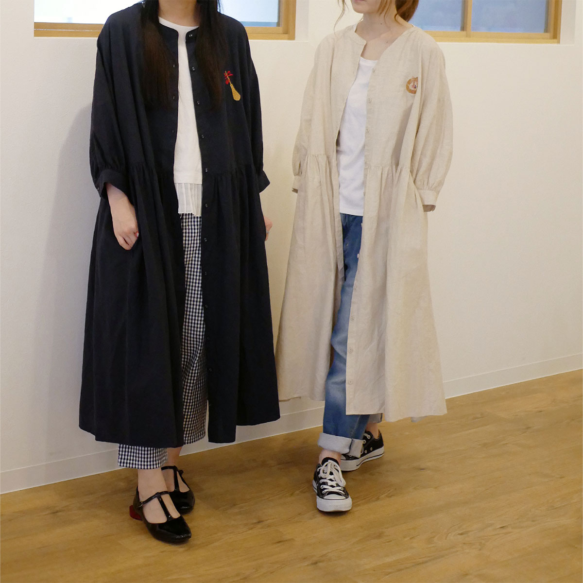 【Donguri Closet】魔女の宅急便 2wayシャツワンピース パンリース | どんぐり共和国そらのうえ店